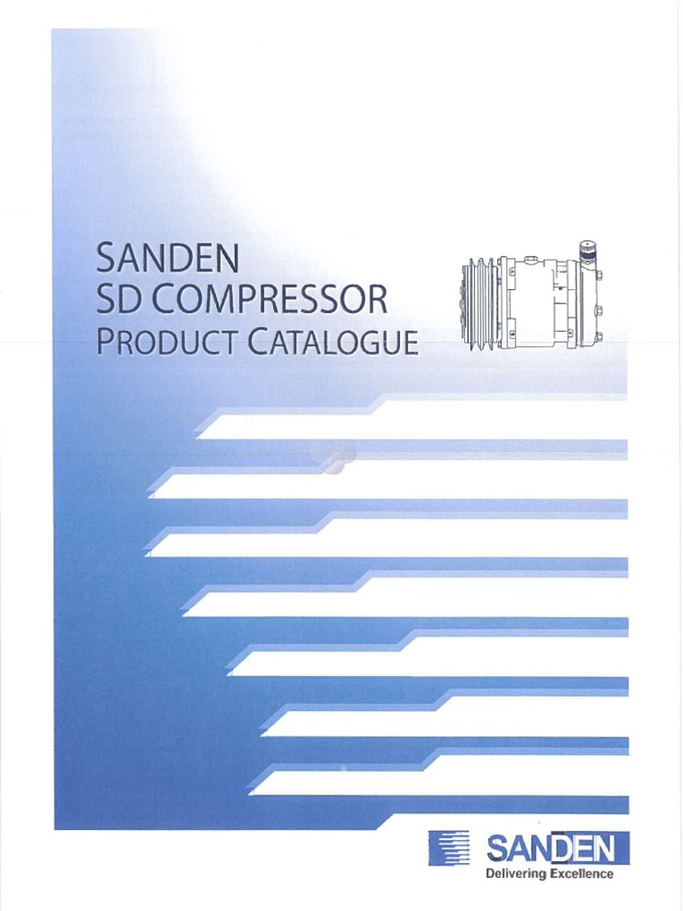 Catálogo Compressores Sanden PDF | PDF