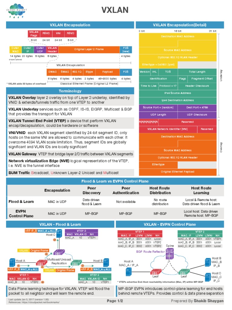 VXLAN | PDF | Computer Networking | Computer Network