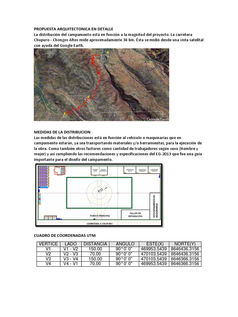 Propuesta Arquitectonica en Detalle y Colindancias | PDF