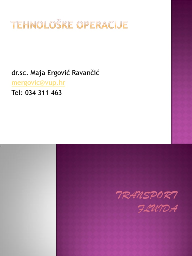 15012317846377-Tehnoloske Operacije | PDF