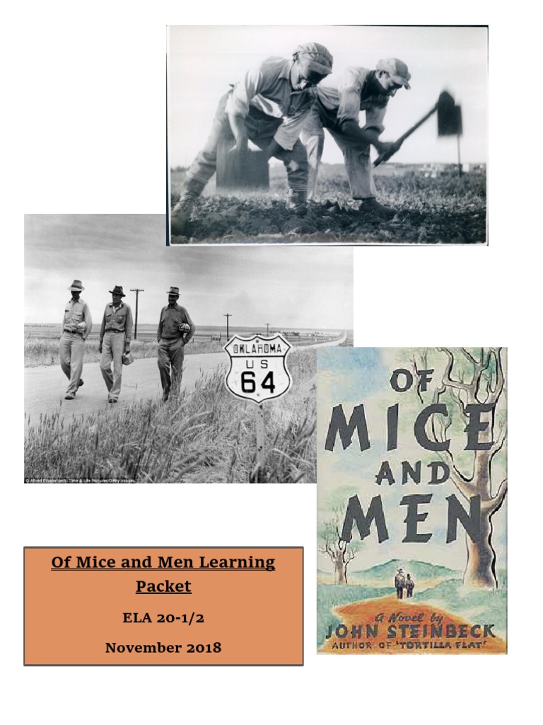 Of Mice and Men Chapter 1 Learning Packet | PDF | John Steinbeck ...