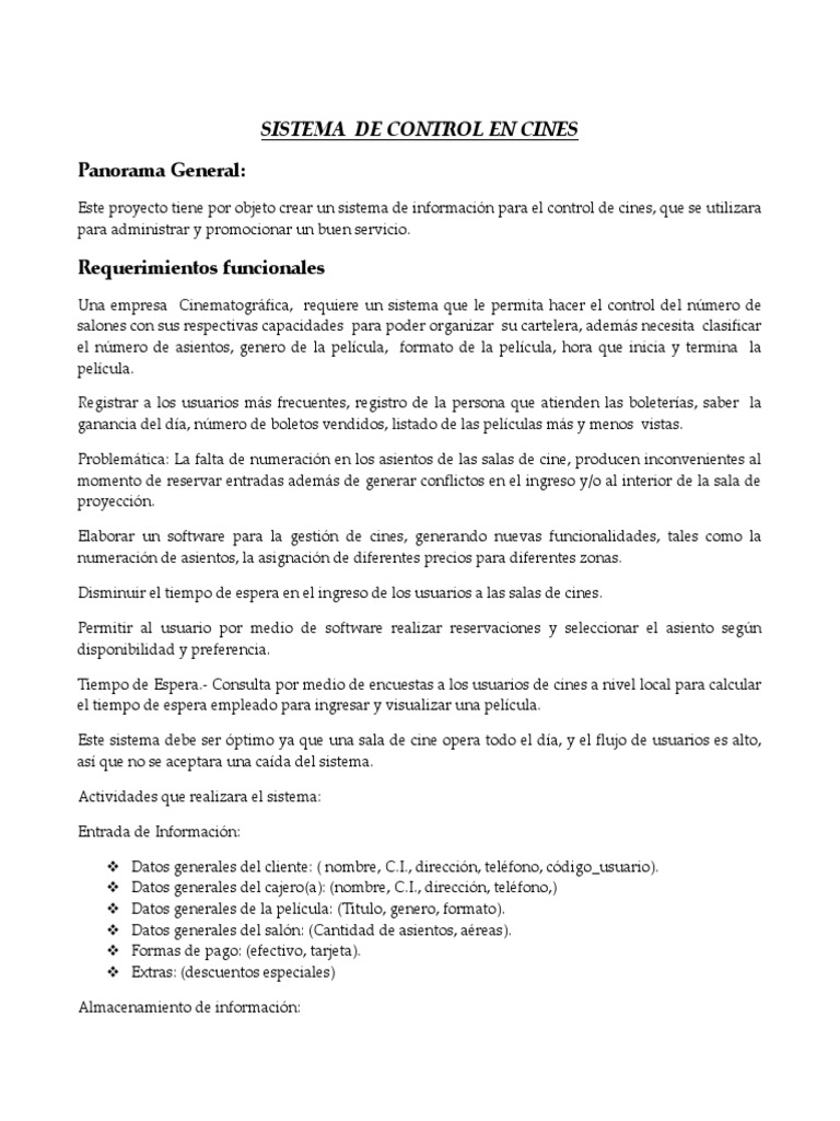Cine Base de Datos | PDF | Interfaces gráficas de usuario | Software