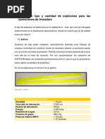 Anfo | PDF | Material explosivo | Sustancias químicas