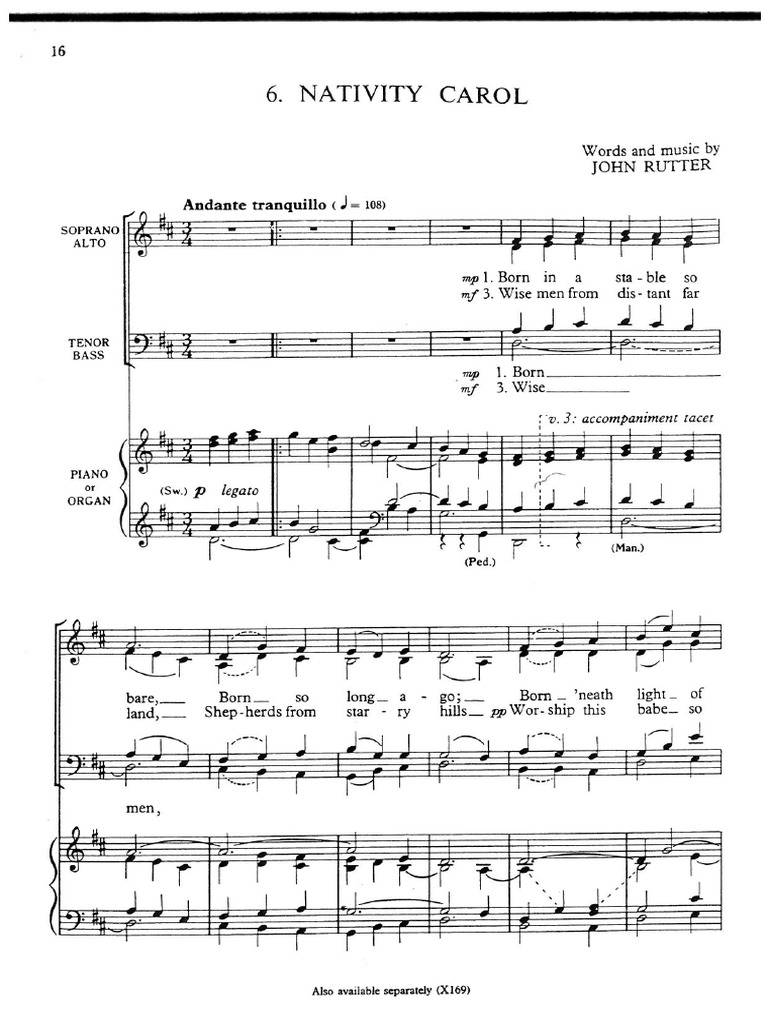 Nativity Carol | PDF