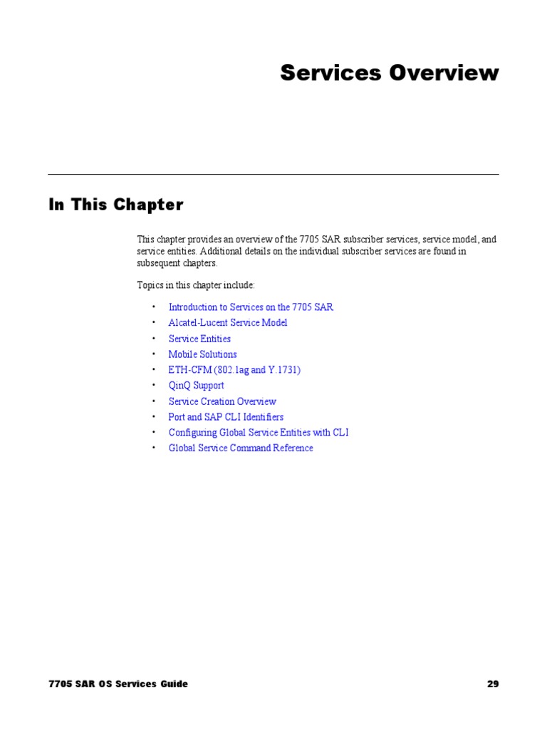 7705 SAR OS Services Guide | PDF | Multiprotocol Label Switching ...