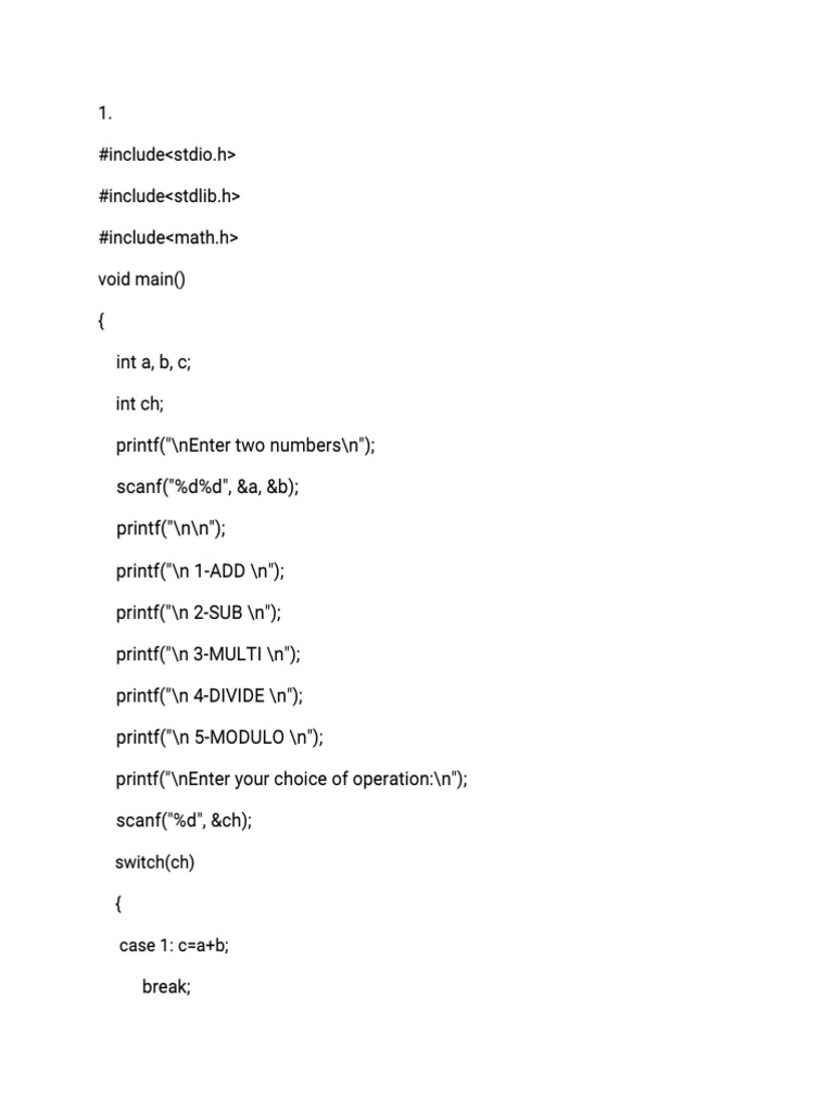 #Include #Include #Include Void Main ( | PDF | String (Computer Science) | Computer Programming