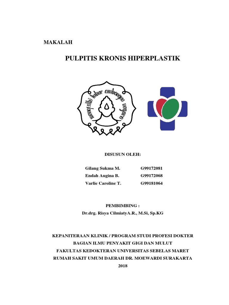 Pulpitis Kronis Hiperplastik GEV Neww | PDF
