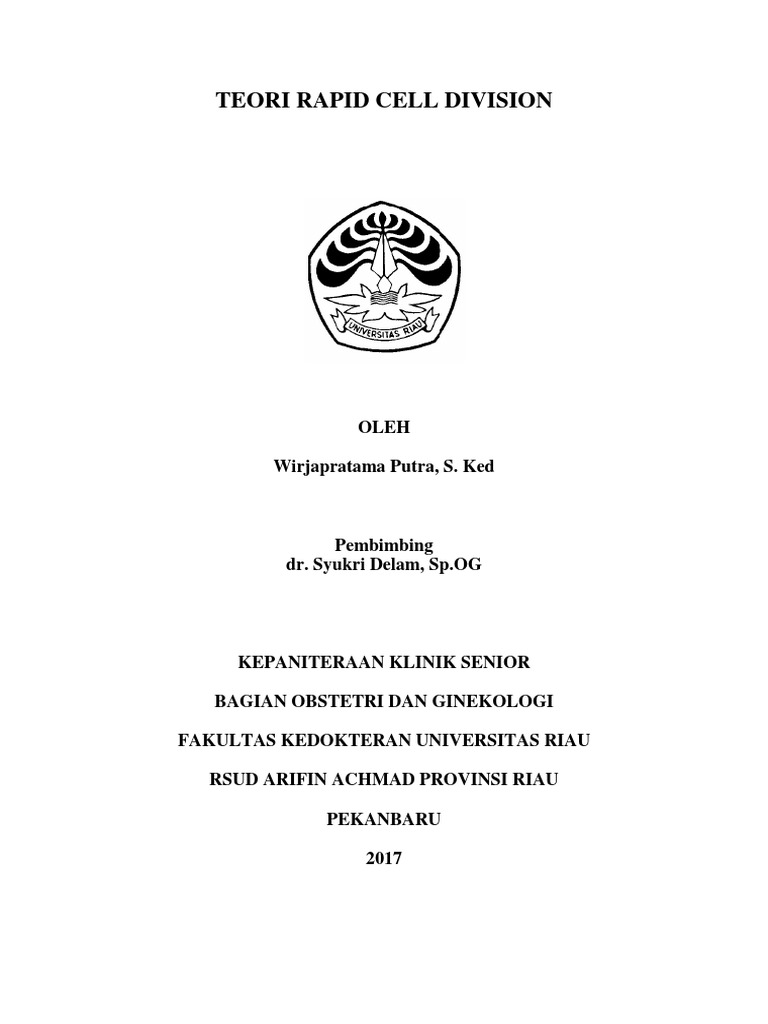 Rapid Cell Division | PDF