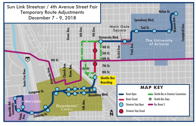 Sun Link-Map - Winter Street Fair - 2018 | PDF | Rail Infrastructure ...