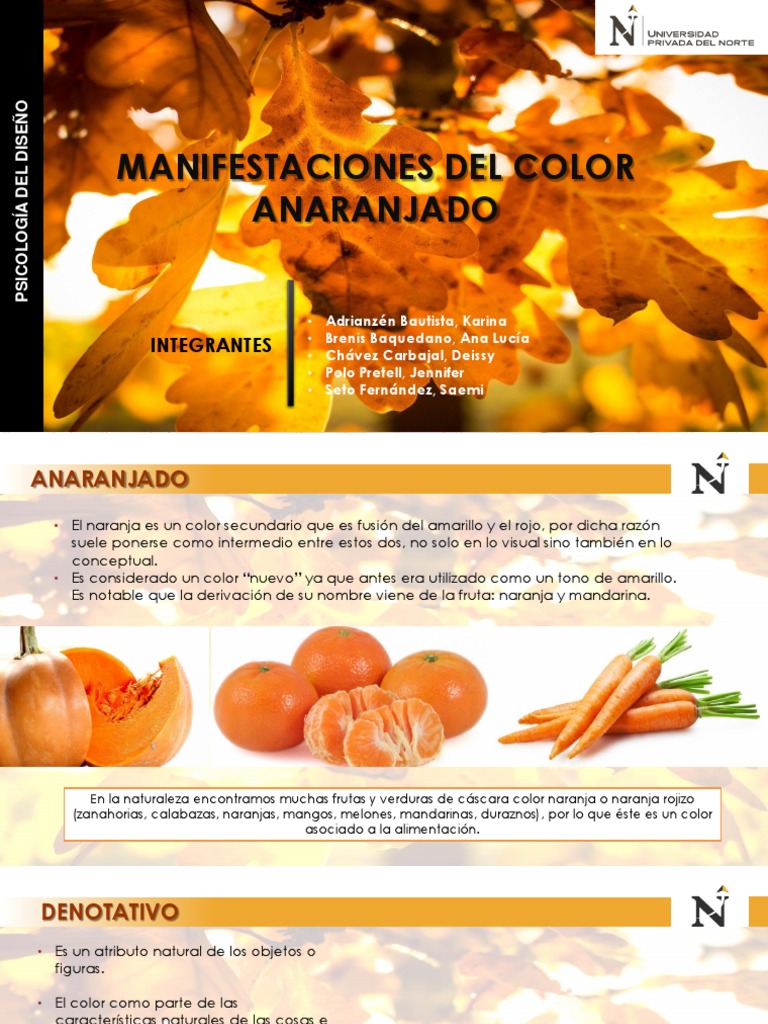 Psicología y Usos del Color Naranja | PDF | Color