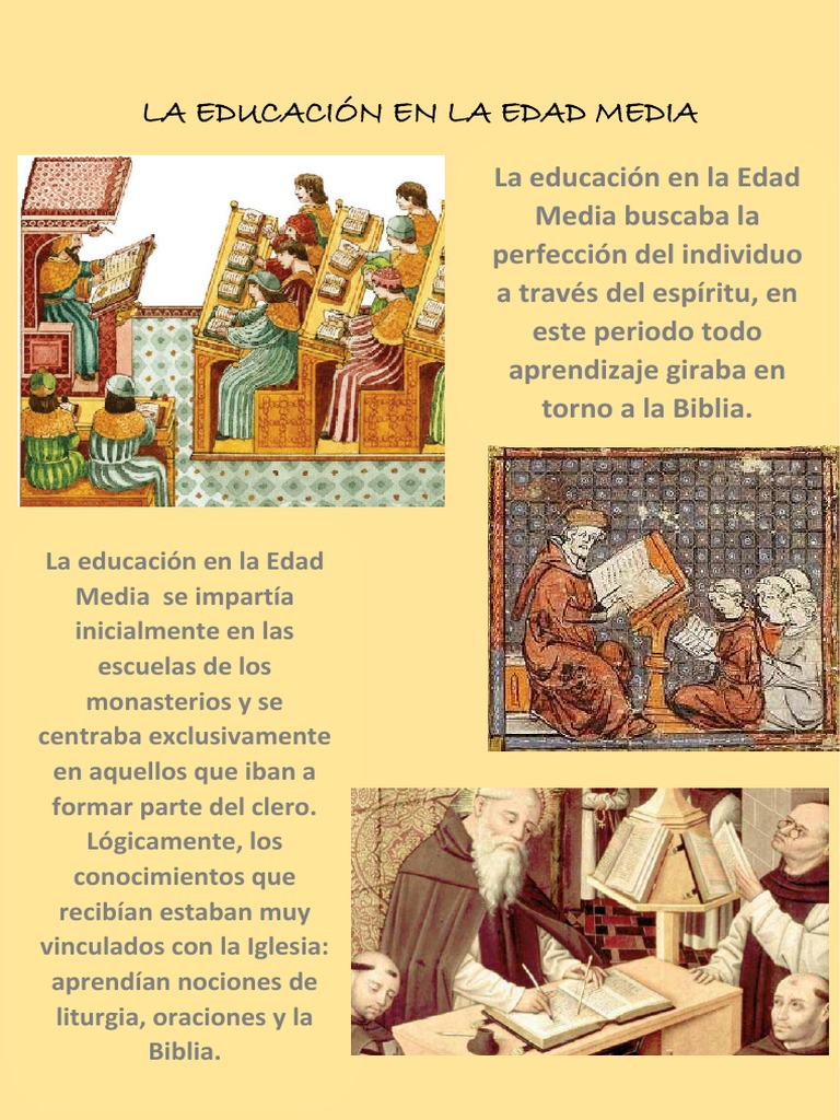 La Educación en La Edad Media | PDF
