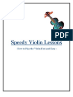 Suzuki Violin 12-Week Lesson Plan KC-MMTC | PDF | Violin | Music Education