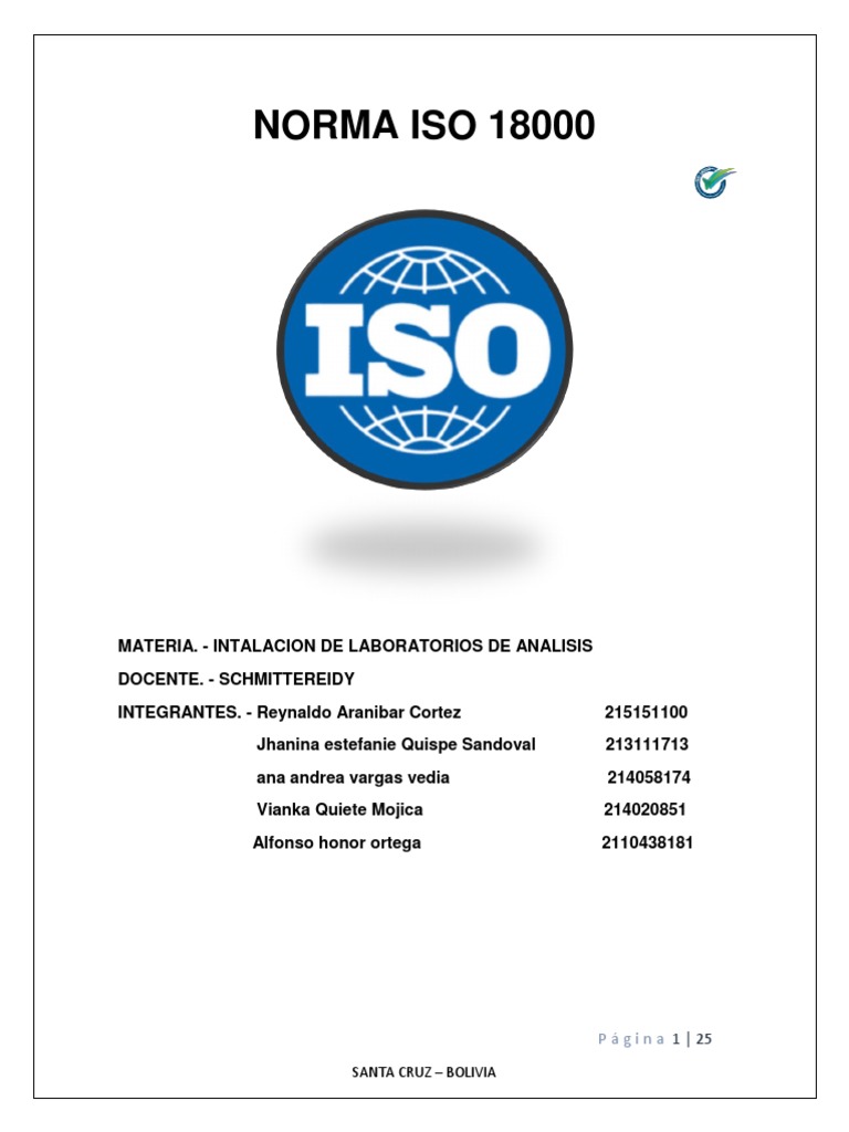 Normas Iso 18000 | PDF | Business Normas Iso 18000 | PDF | Business
