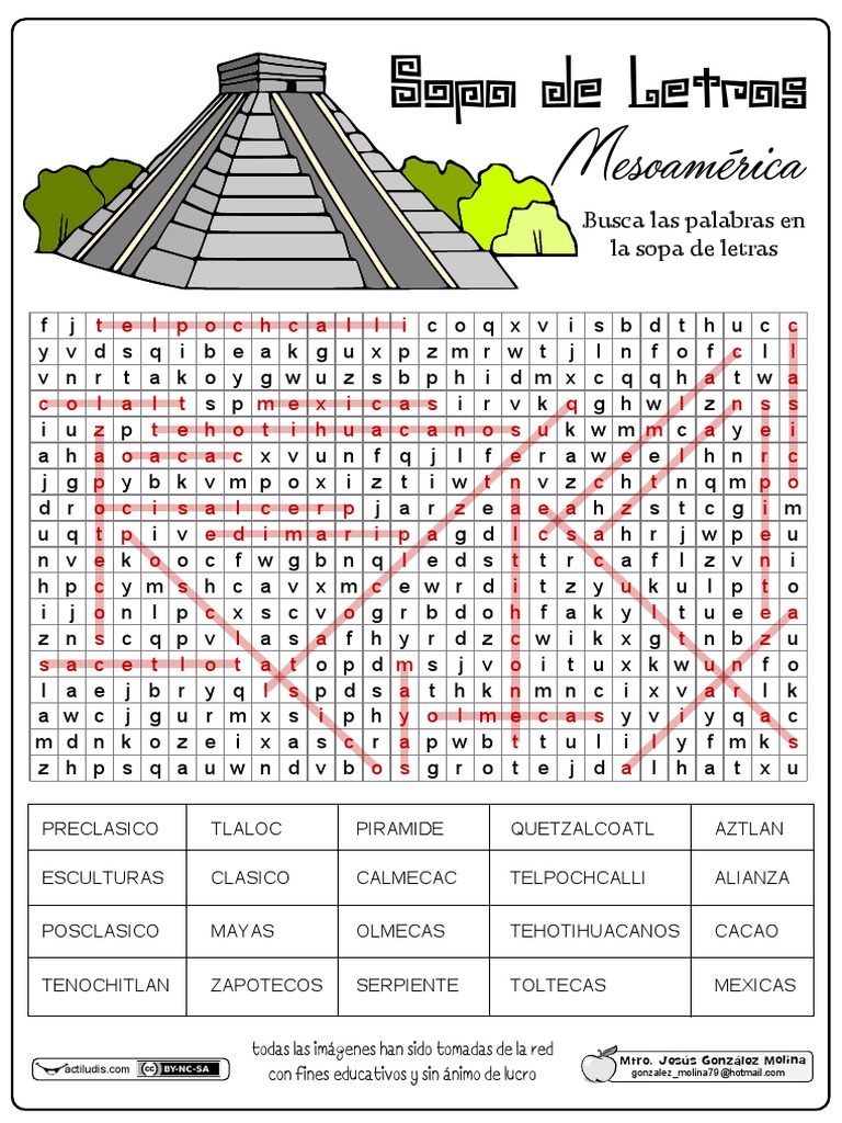 01-Mesoamerica-sopa-de-letras-Solución