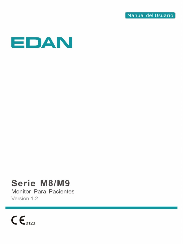 Edan M8, M9 Patient Monitor - User Manual (Es) | PDF | Enchufes y tomas de corriente alterna ...