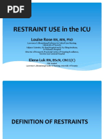 Restraint of Patients | PDF | Informed Consent | Patient