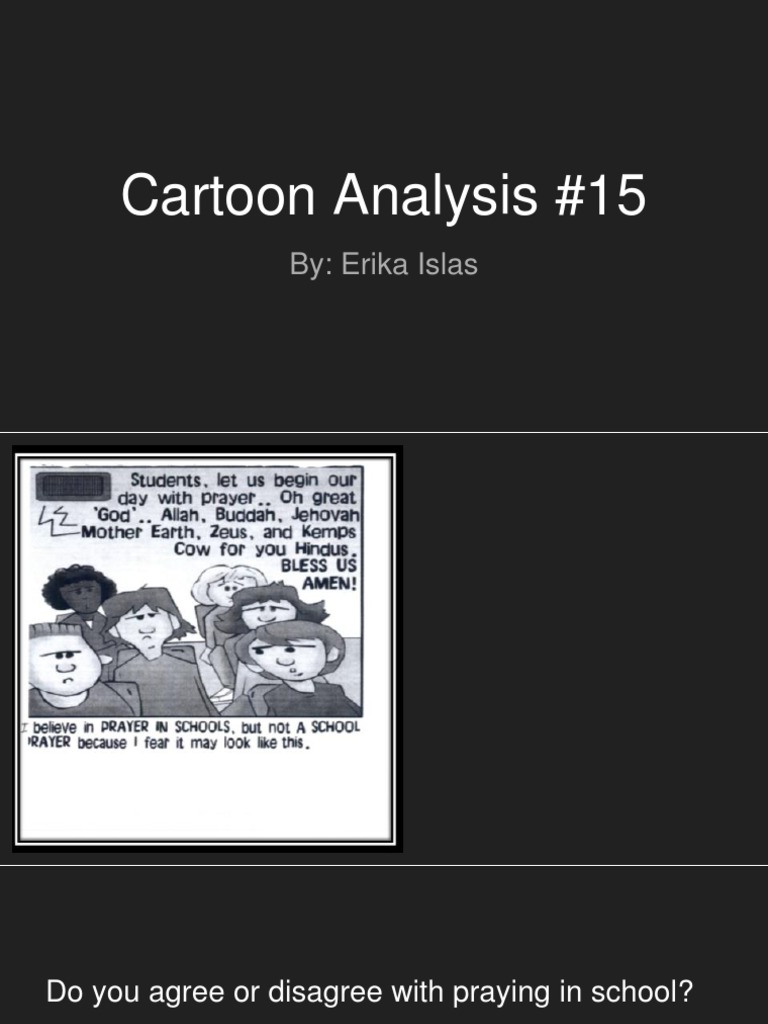 Cartoon Analysis 15 | PDF | Establishment Clause | First Amendment To ...