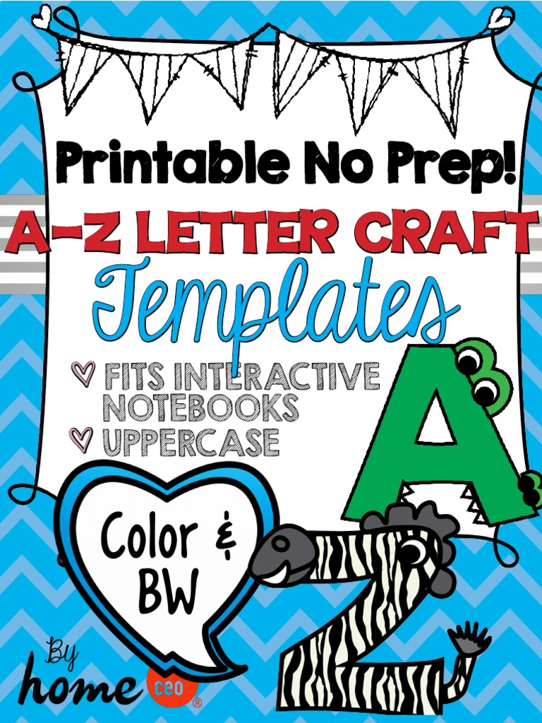 A To Z Letter Craft | PDF