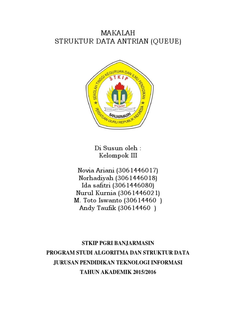 Makalah Struktur Data Antrian | PDF