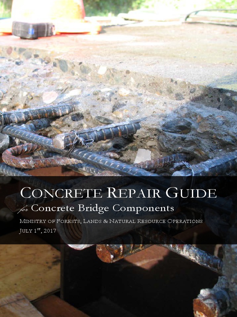 Concrete Repair Guide For Concrete Bridge Components | PDF | Rust | Concrete