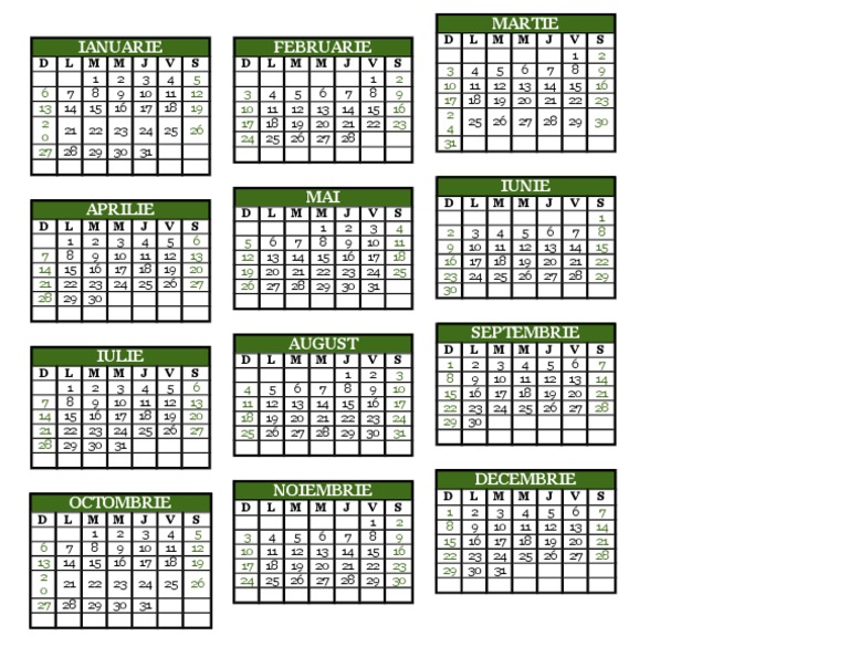 2019 Yearly Calendar Landscape 06 | PDF