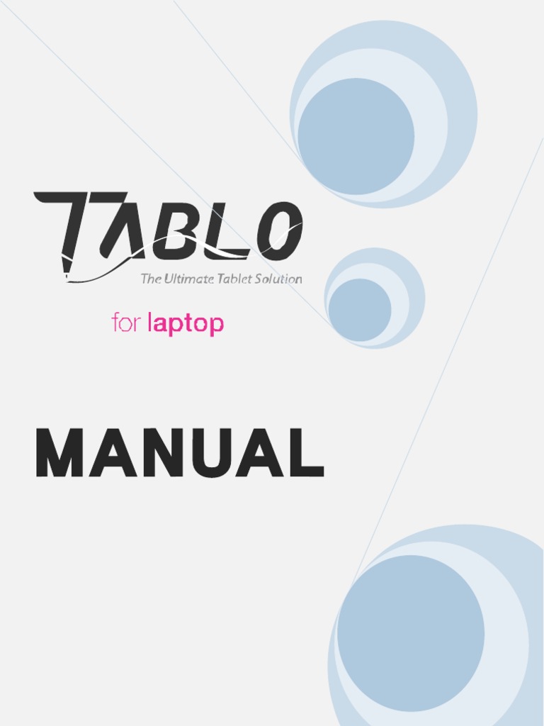 Tablo Manual | PDF | Microsoft Windows | Windows Xp