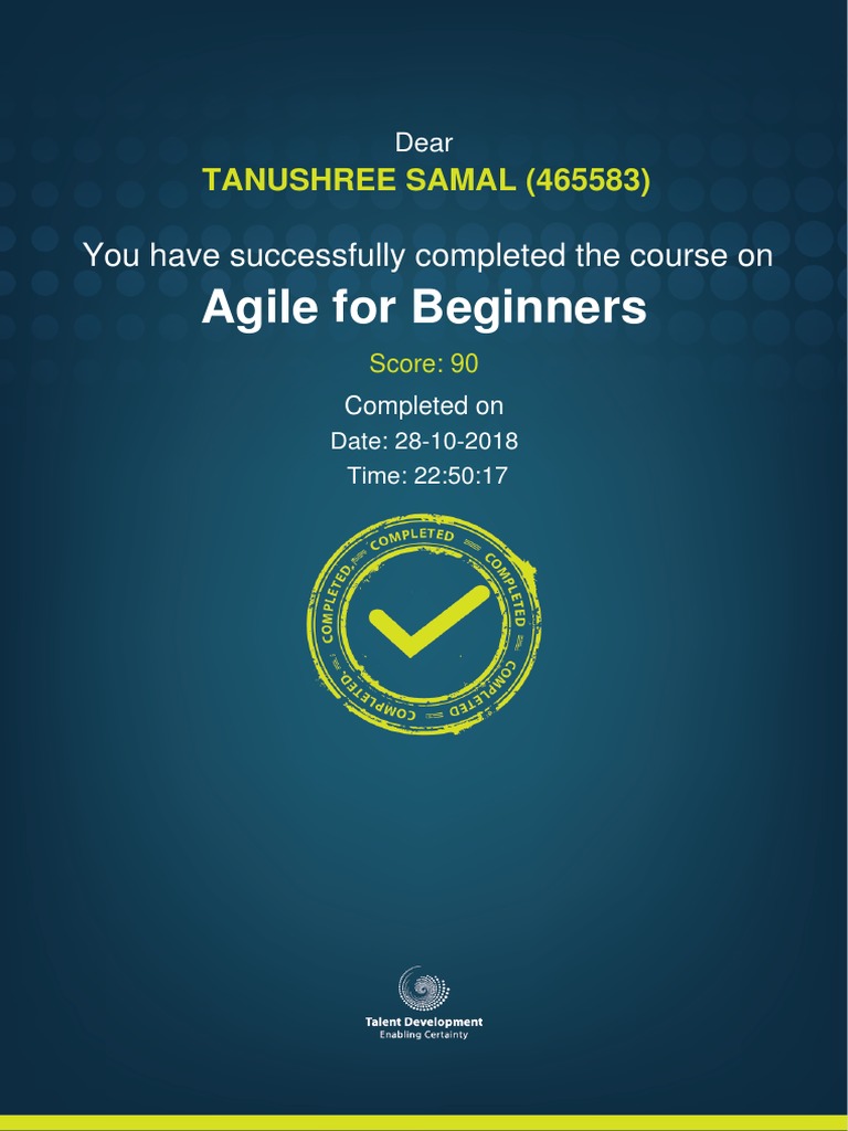 Agile For Beginners | PDF