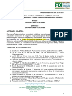 Seguimiento de Proyectos UPRE en Bolivia | PDF
