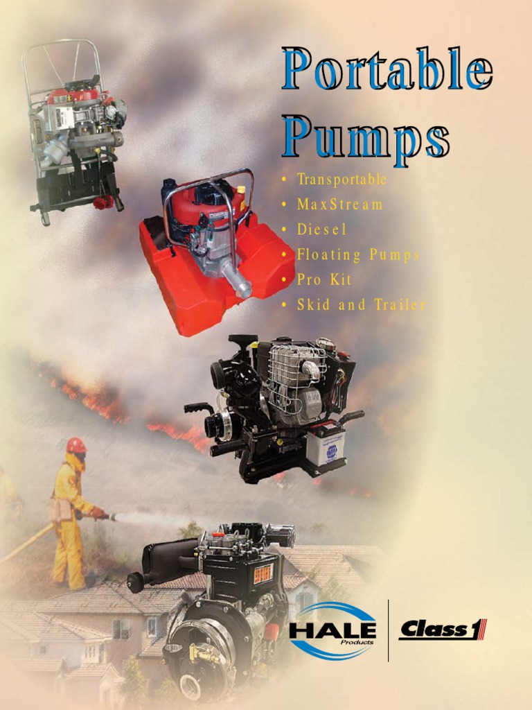 HALE Portable Prospekt | Pump | Engines