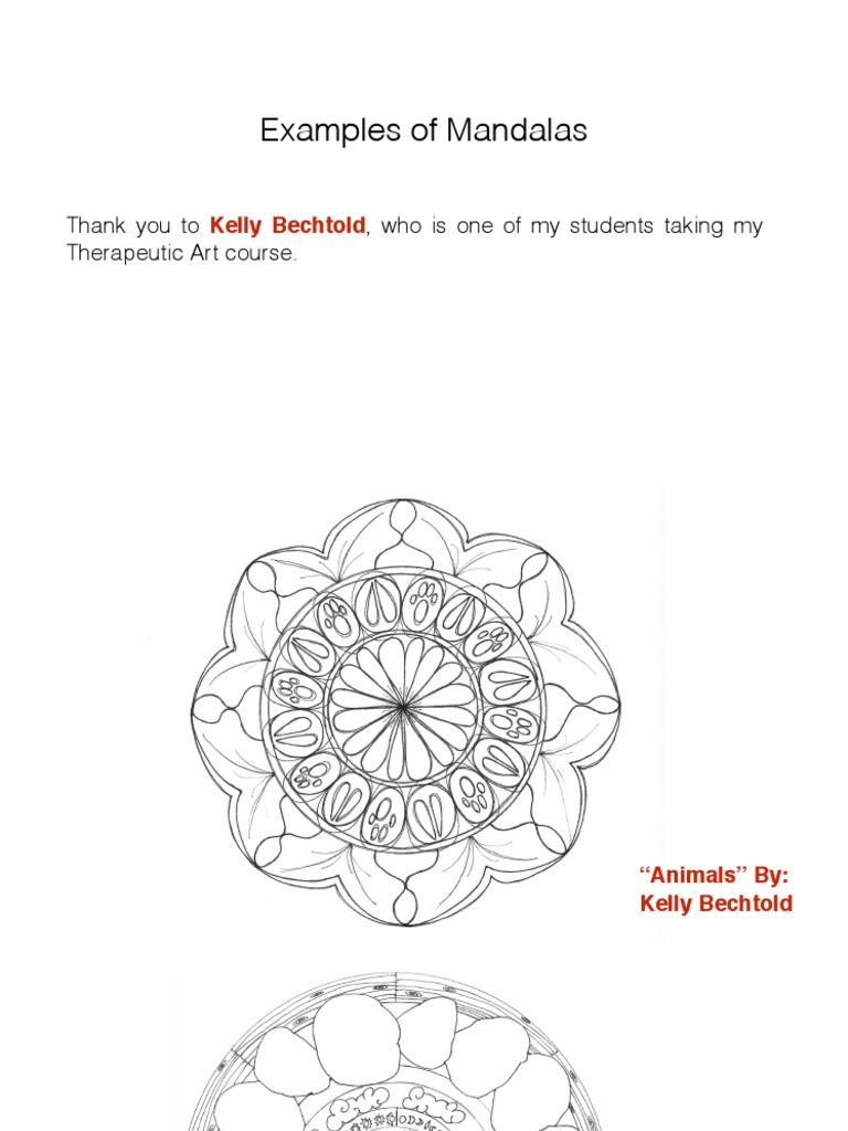 Examples of Mandalas | PDF | Art