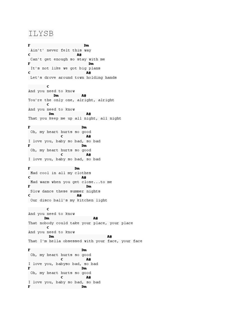 ILYSB | PDF | Poetry