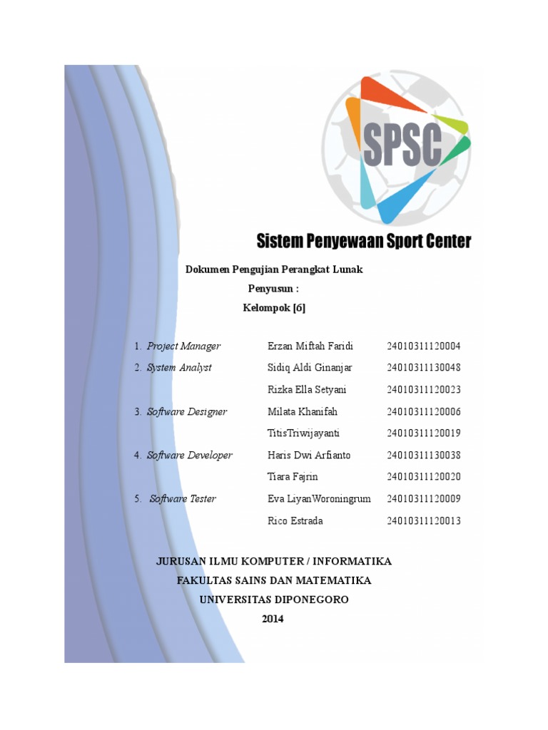 Contoh Dokumen Tester | PDF