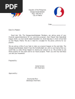 Basketball Solicitation Letter Sample | PDF