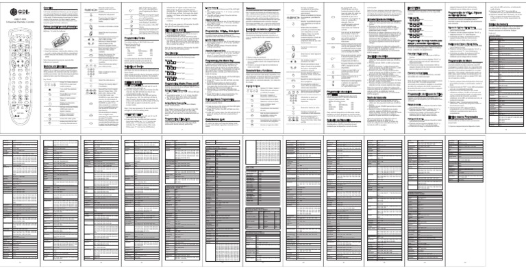 GDCT 800usermanual - PDF 175873937 PDF | PDF | Vídeo a la carta | Control remoto