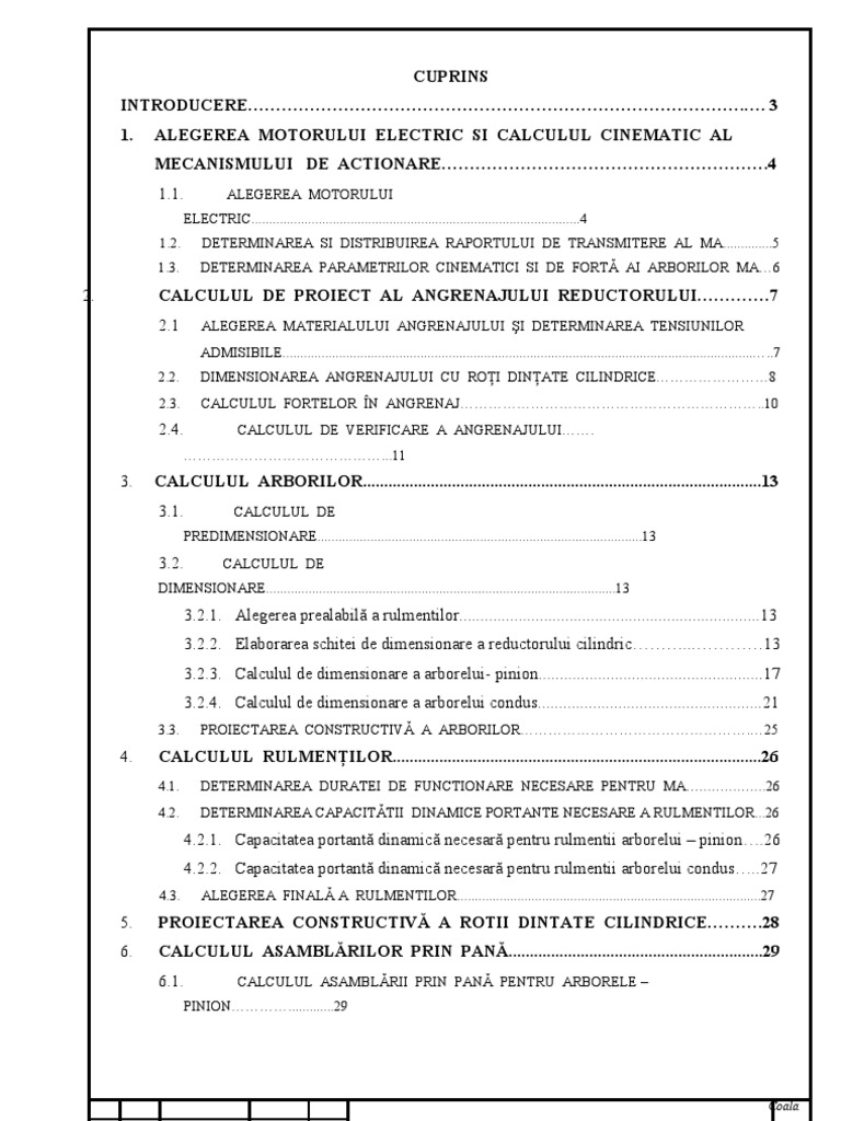 Reductor Cilindric | PDF