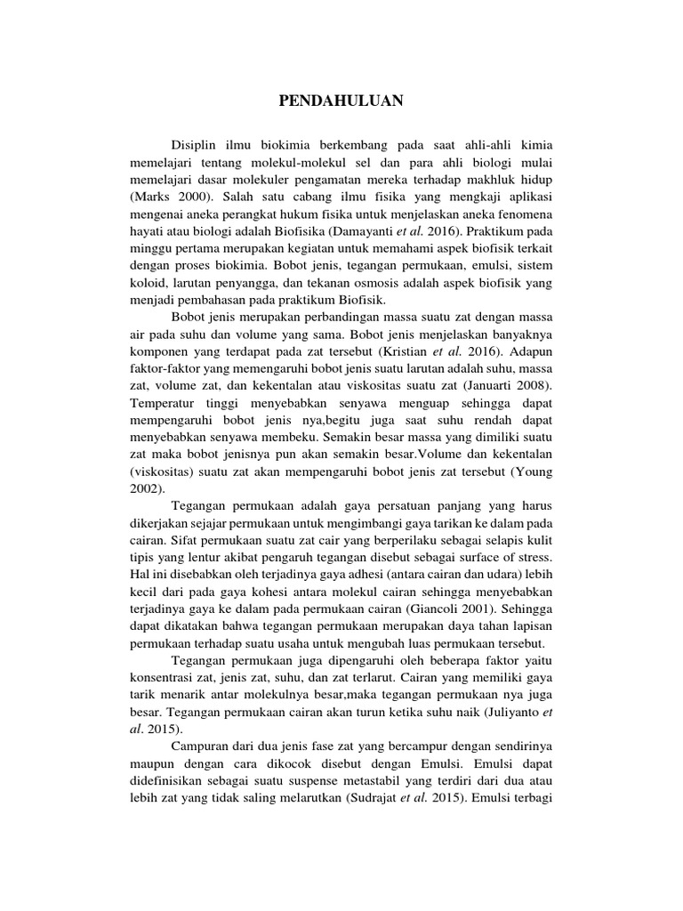 Laprak Biokimia 1 | PDF