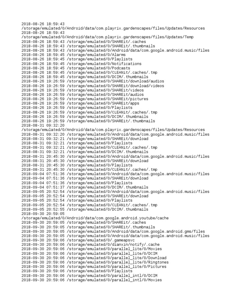 Clean Log | PDF | Software | Operating System Families