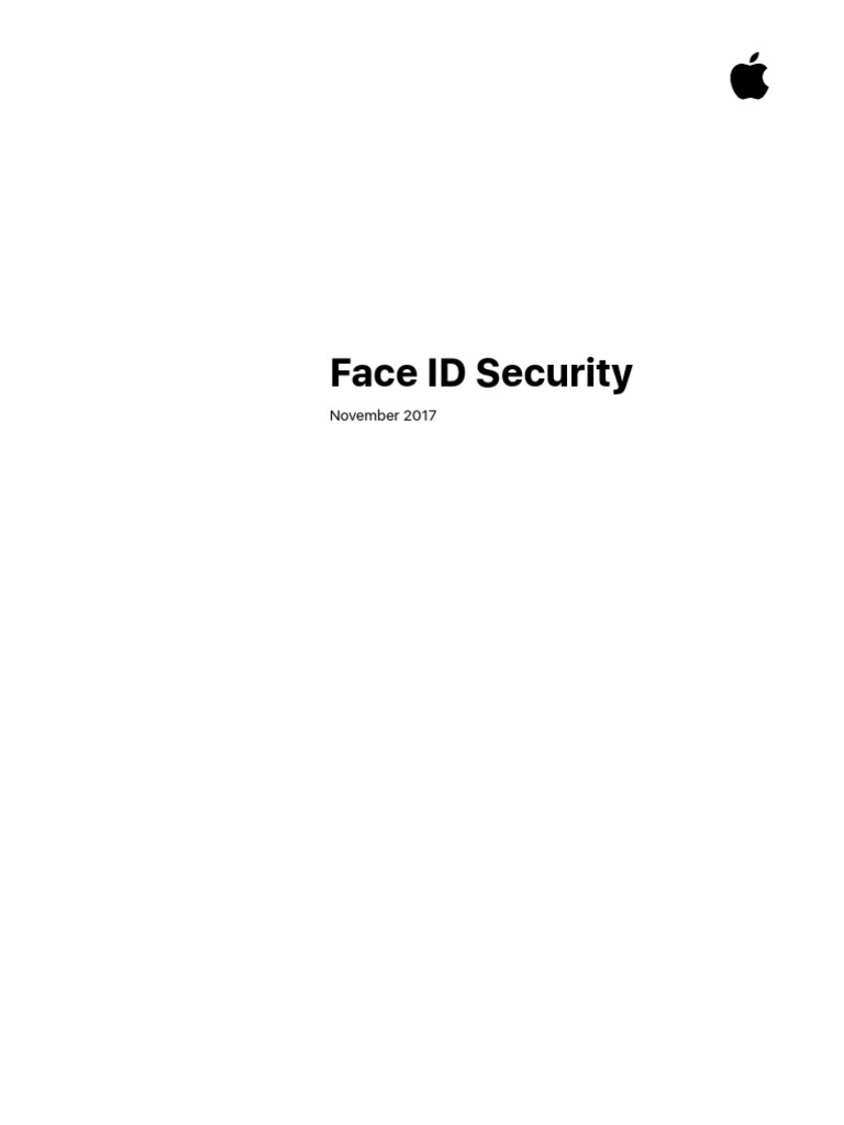 FaceID Security Guide | PDF | Apple Pay | I Phone
