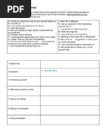 Email Writing Practice | PDF | Communication