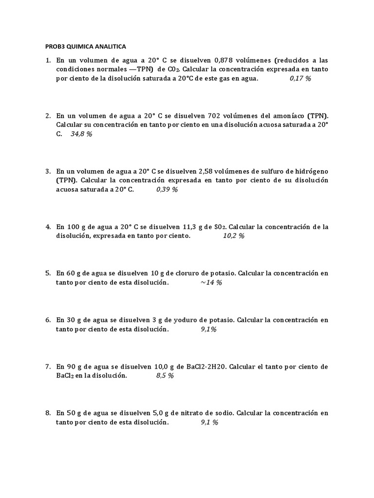 Prob3 Quimica Analitica | PDF