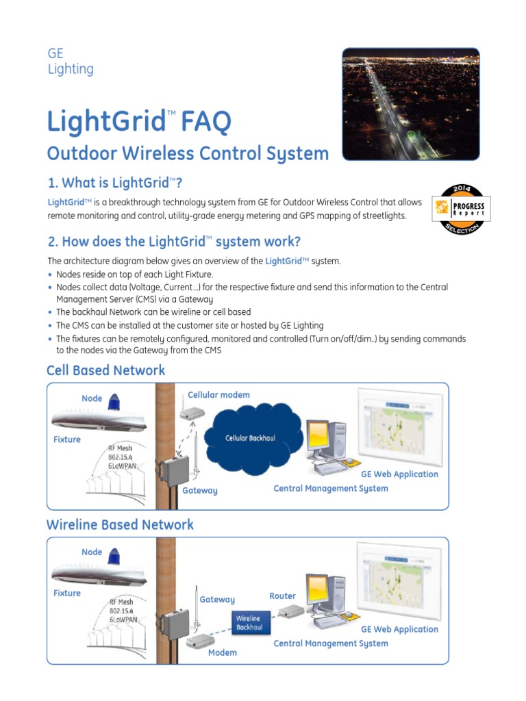 Light Grid Data Sheet | PDF | Gateway (Telecommunications) | Computer ...