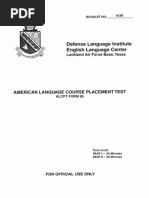 Alcpt Form 1 To 100 40 | PDF | Multiple Choice | Test (Assessment)