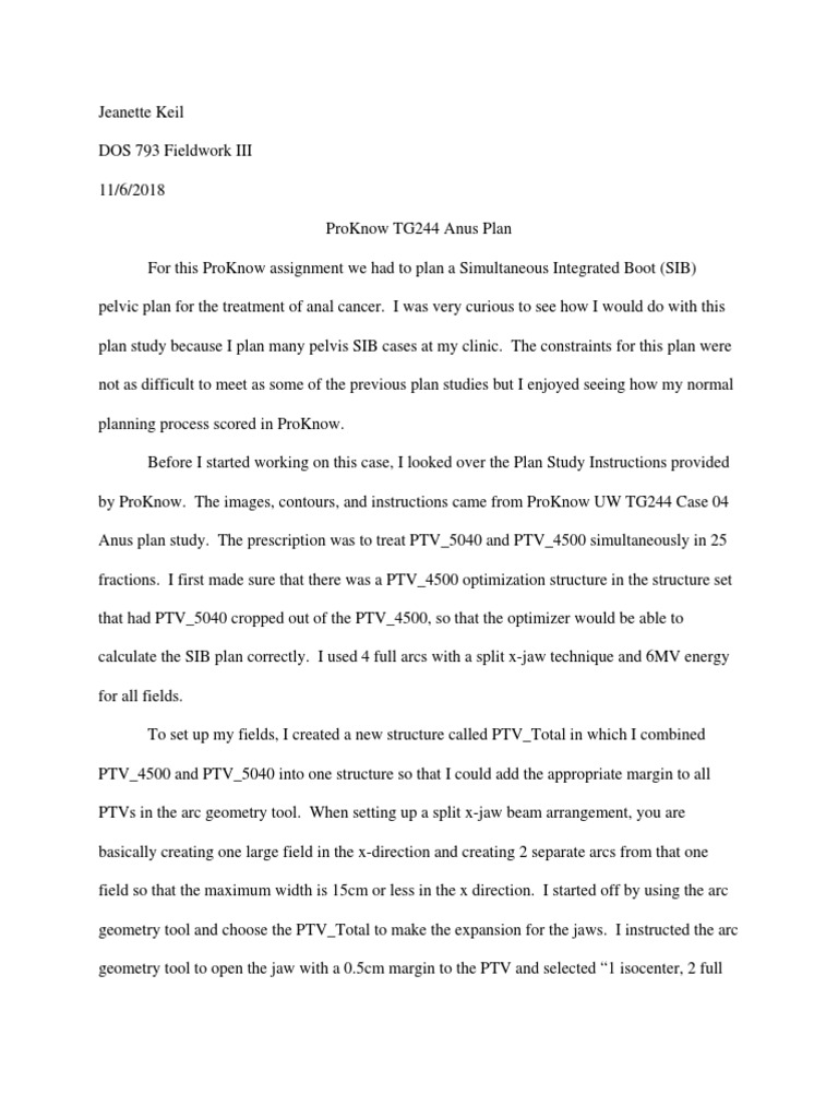 Proknow Version | PDF | Radiation Therapy | Mathematical Optimization