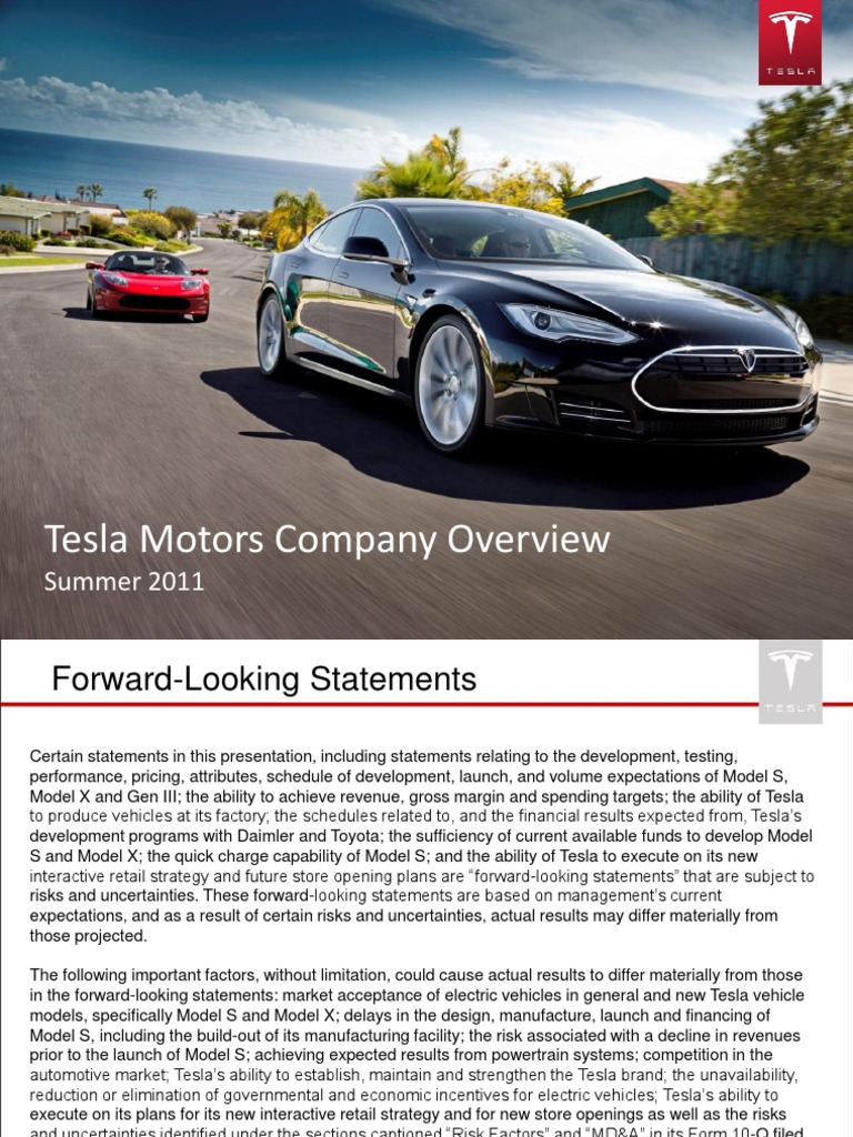 Tesla's Vision for Driving the World's Transition to Electric Vehicles ...