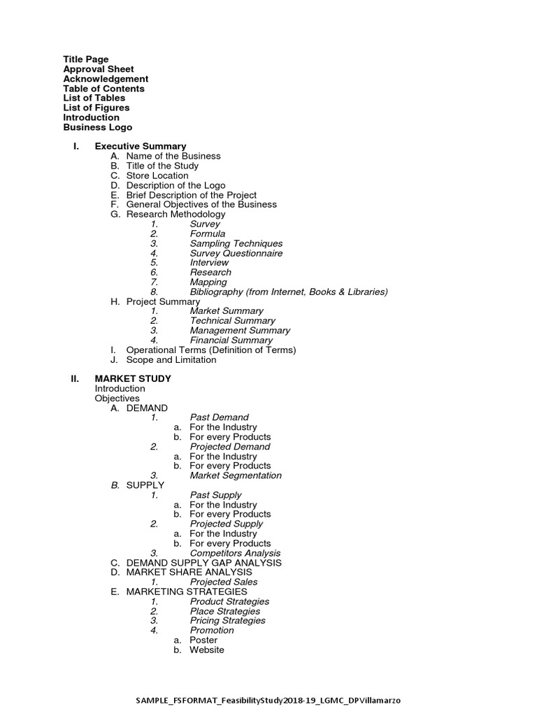 Title Page Approval Sheet Acknowledgement List of Tables List of ...