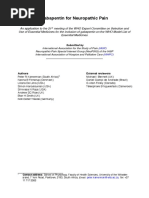 GMMMG Neuropathic Pain Guidance Final Version 8.2 For GMMMG Website | PDF