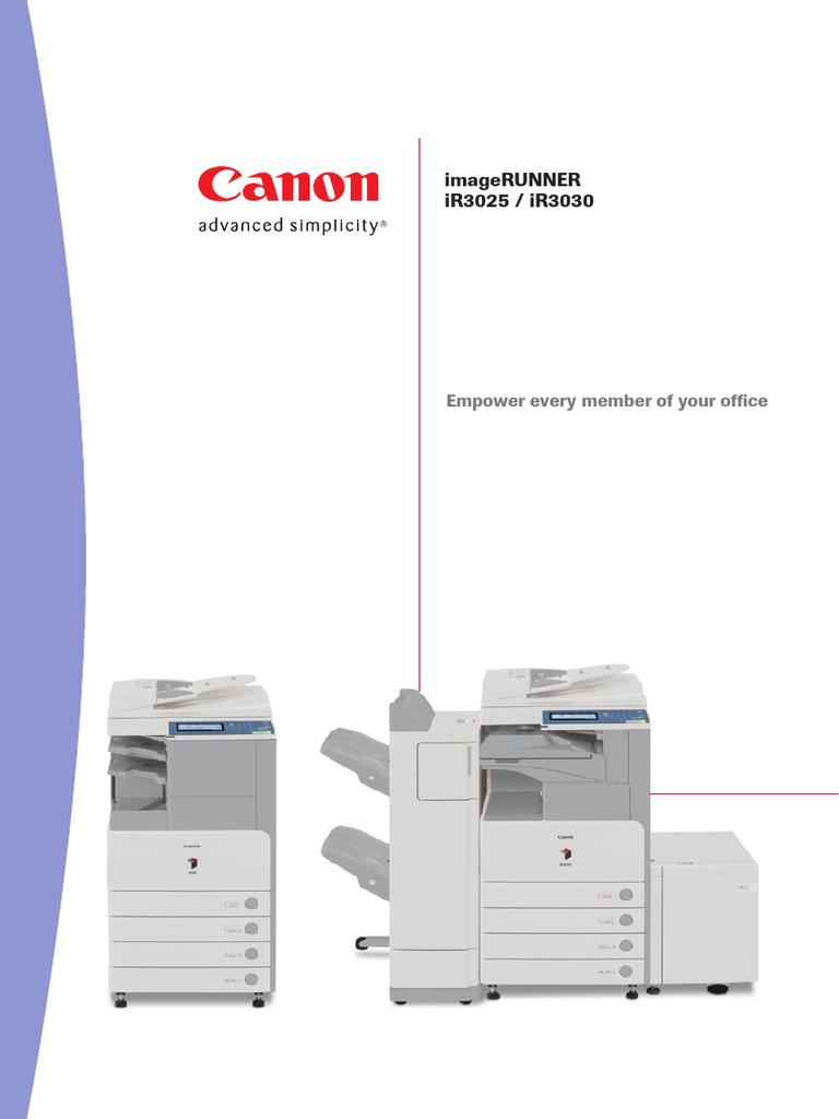 Canon Ir 3025 RC Machine | PDF | Fax | Computer Security