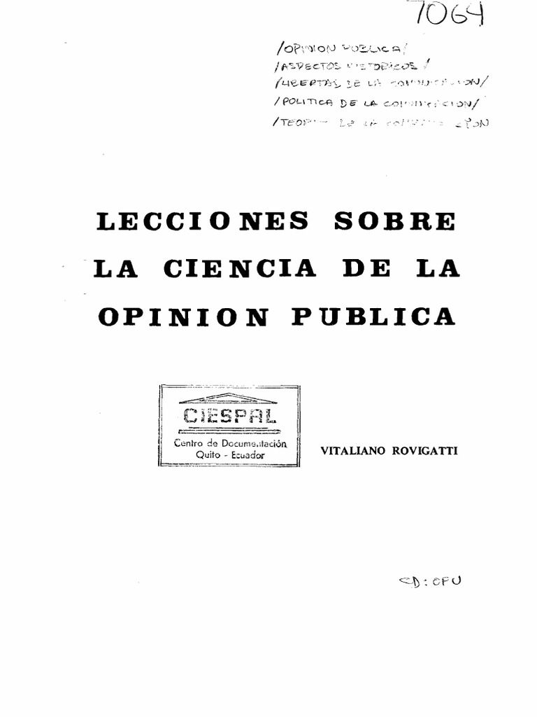 LFLACSO Rovigatti PUBCOM | PDF | Certeza | Dialéctico