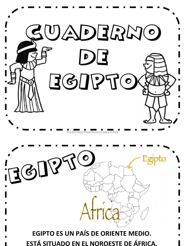 Recursos sobre Egipto para niños | PDF | África antigua | Egipto