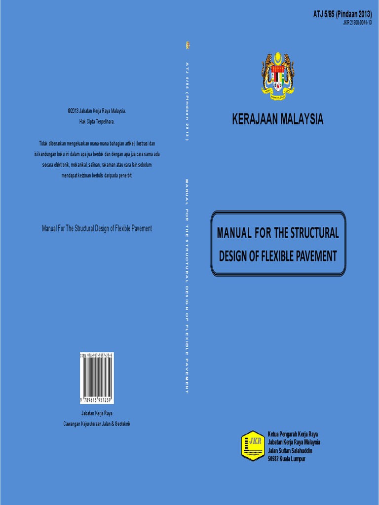 ATJ 5.85 - Pindaan 2013 PDF | PDF | Permukaan Jalan | Aspal